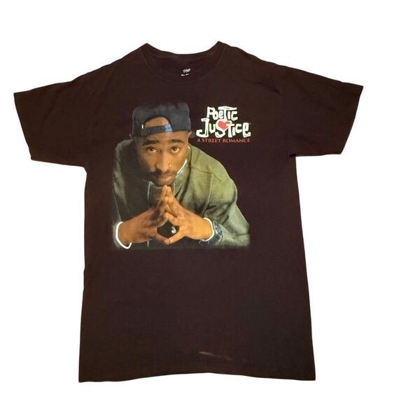Poetic Justice | Shirts | Poetic Justice Tupac Shakur Mens Black ...